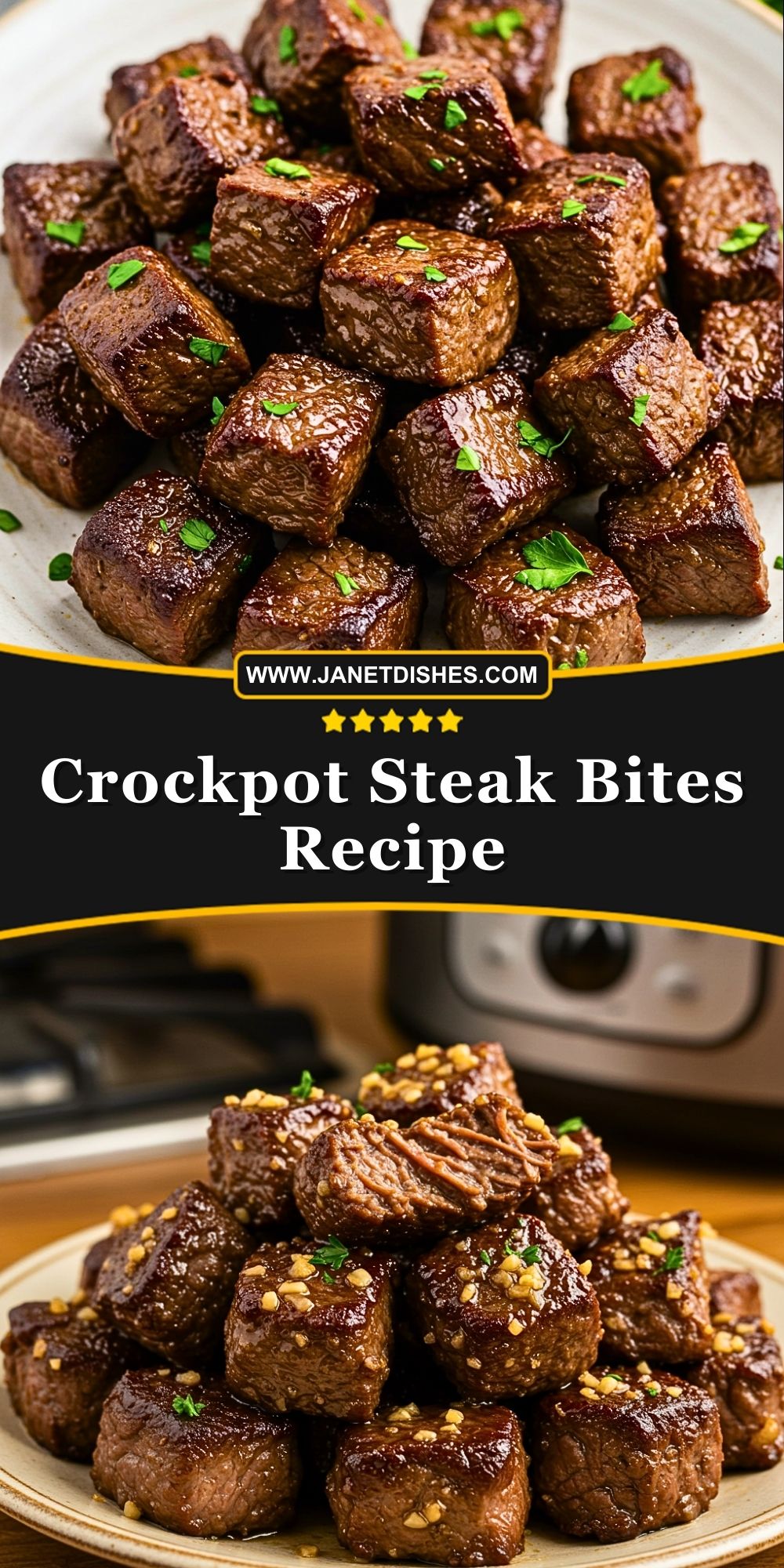 Crockpot Steak Bites Recipe