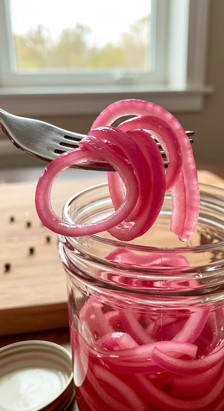 Quick Pickled Red Onions