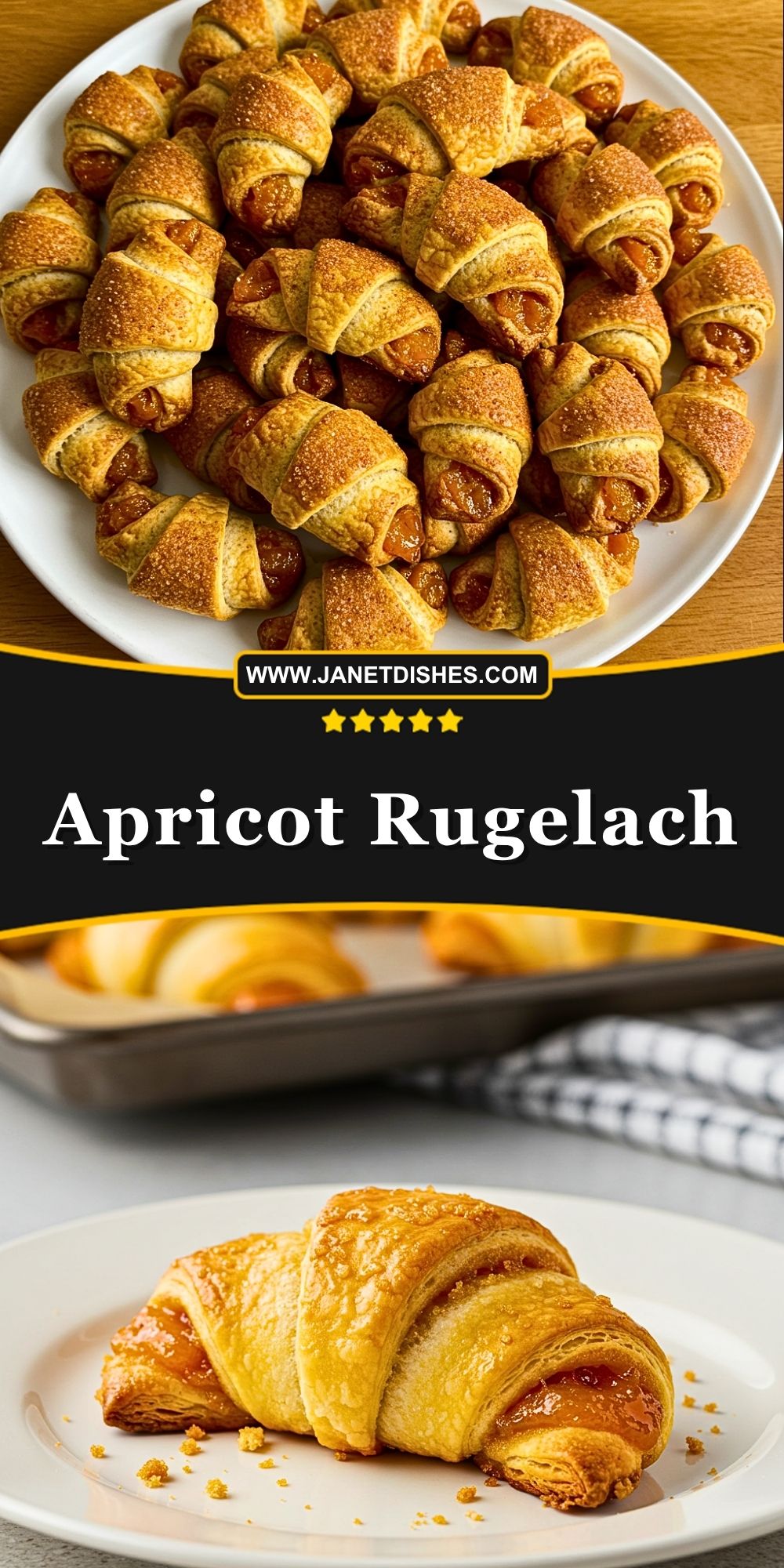 Apricot Rugelach