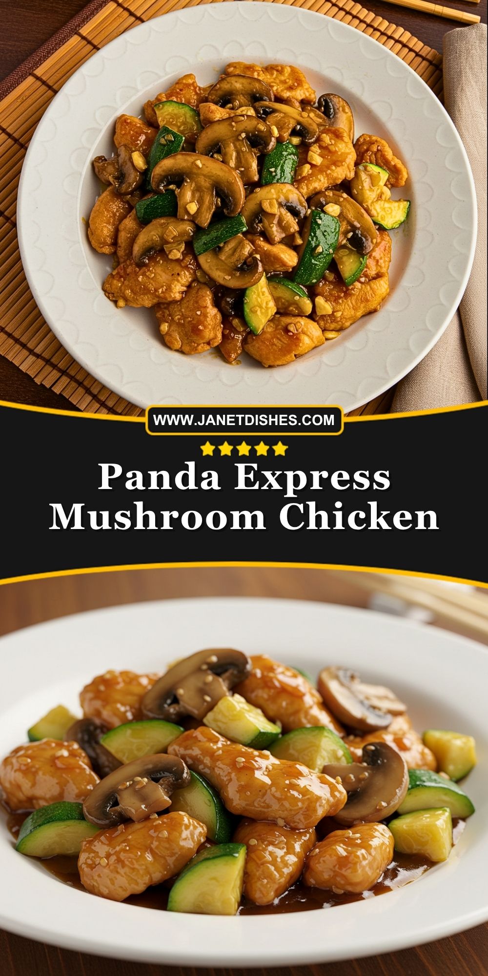 Panda Express Mushroom Chicken