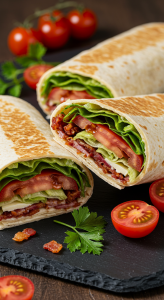 Easy BLT Wrap