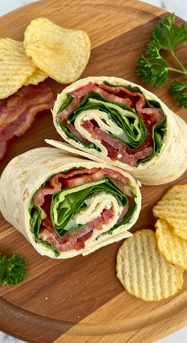 Easy BLT Wrap