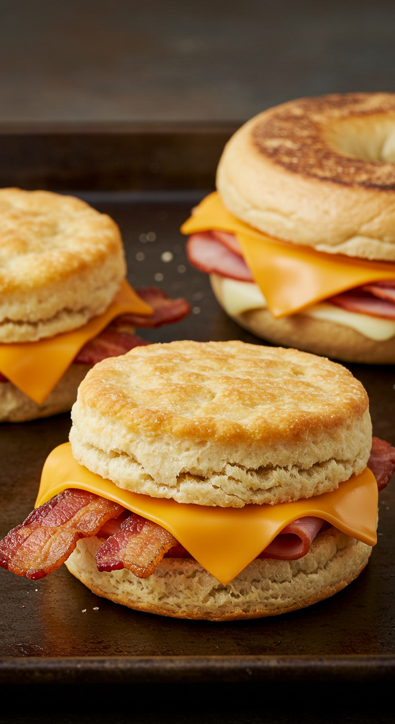 The Best 3 Ways Breakfast Sandwich Recipe
