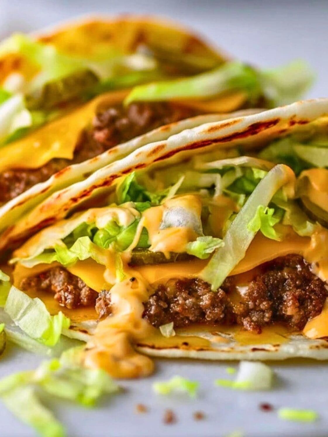 Big Mac Smash Burger Taco