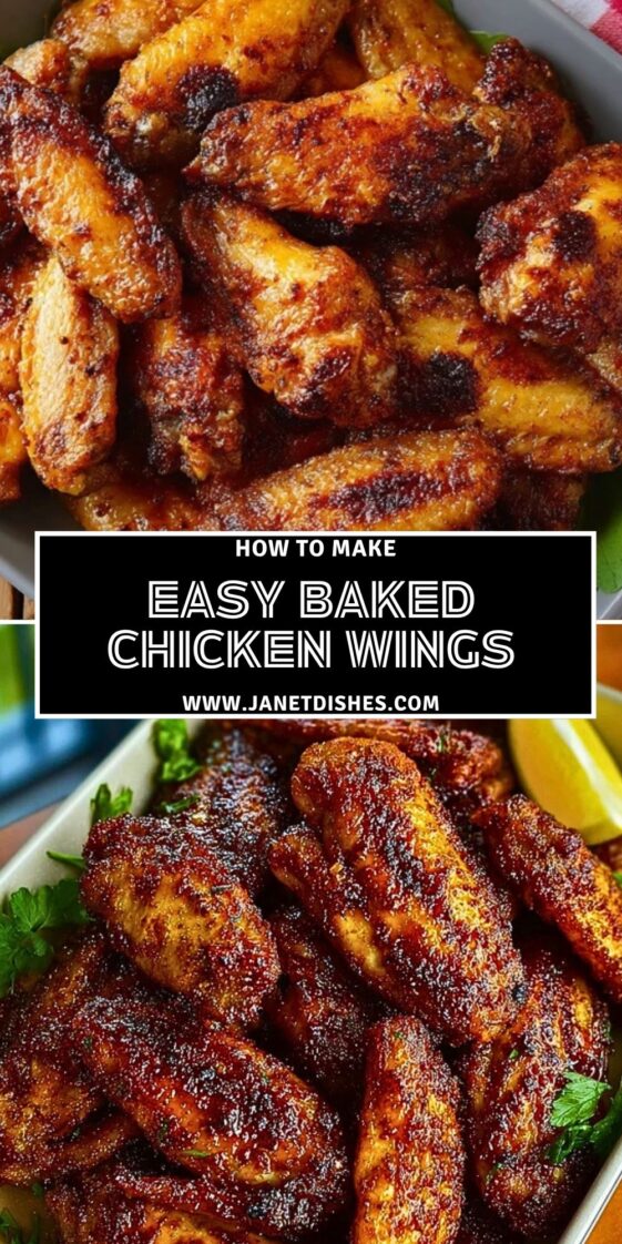 Easy Baked Chicken Wings