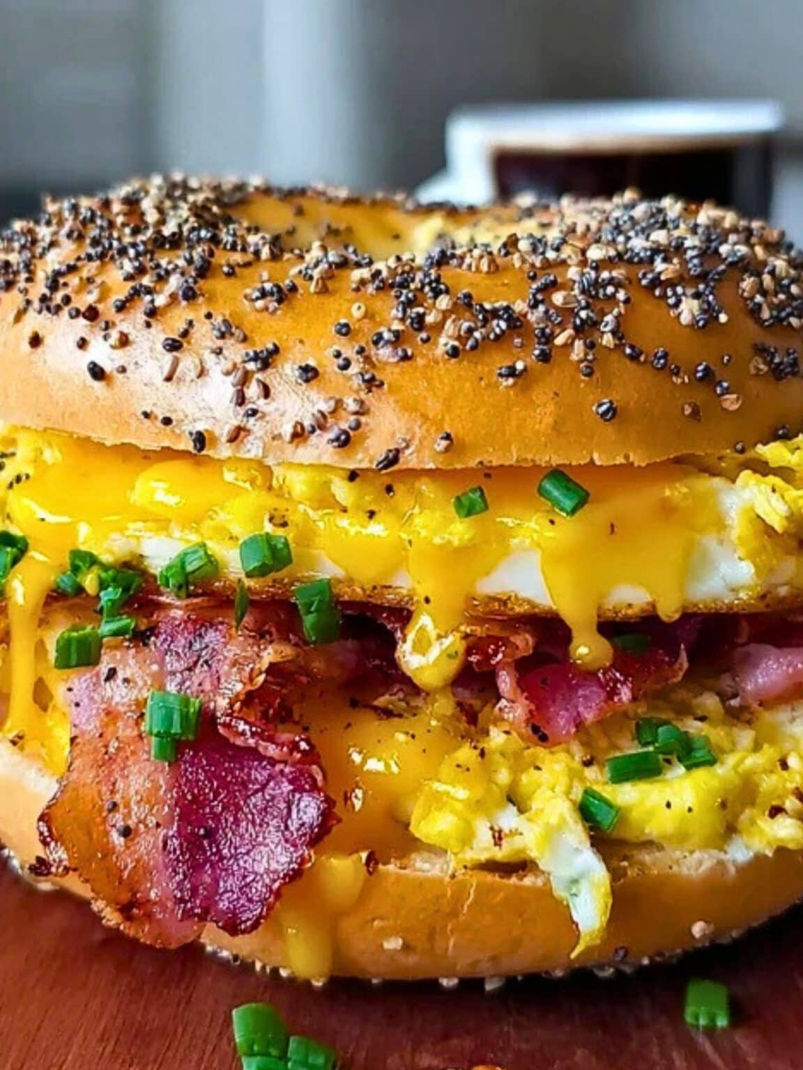 Breakfast Bagel Sandwich
