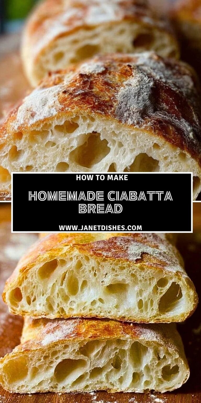 Homemade Ciabatta Bread