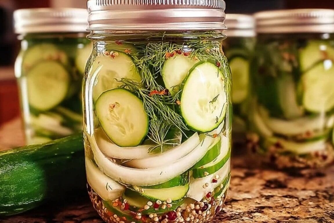 Homemade Refrigerator Pickles
