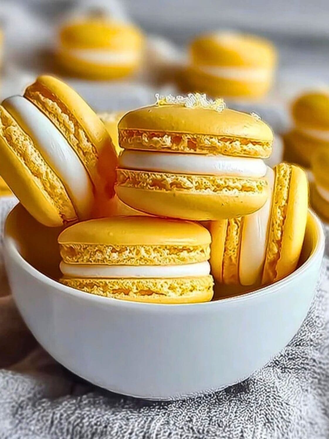 Lemon Macarons Bright, Zesty & Delightfully Elegant!